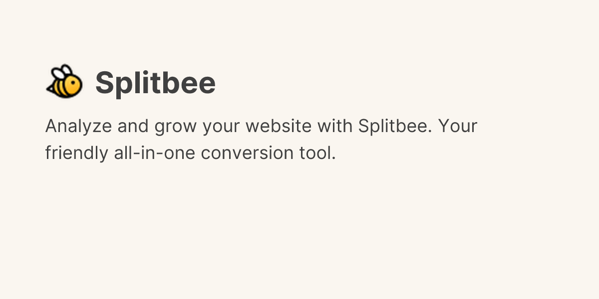 Splitbee on Uneed | Uneed